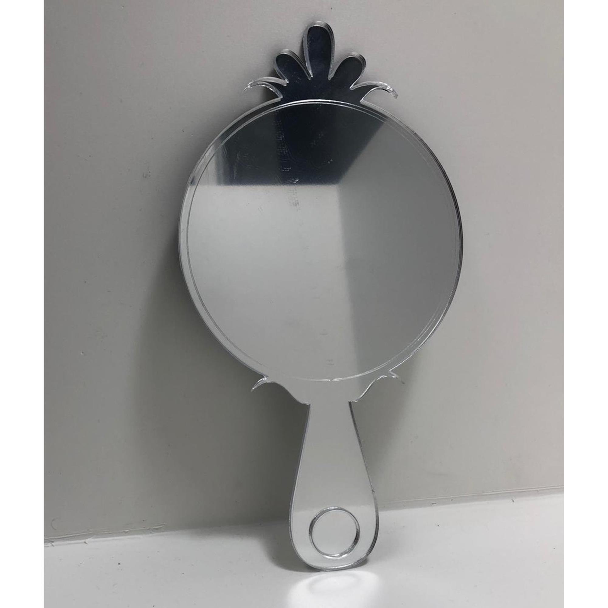 Arts and Crafts Round Hand Held Mirror – Servewell